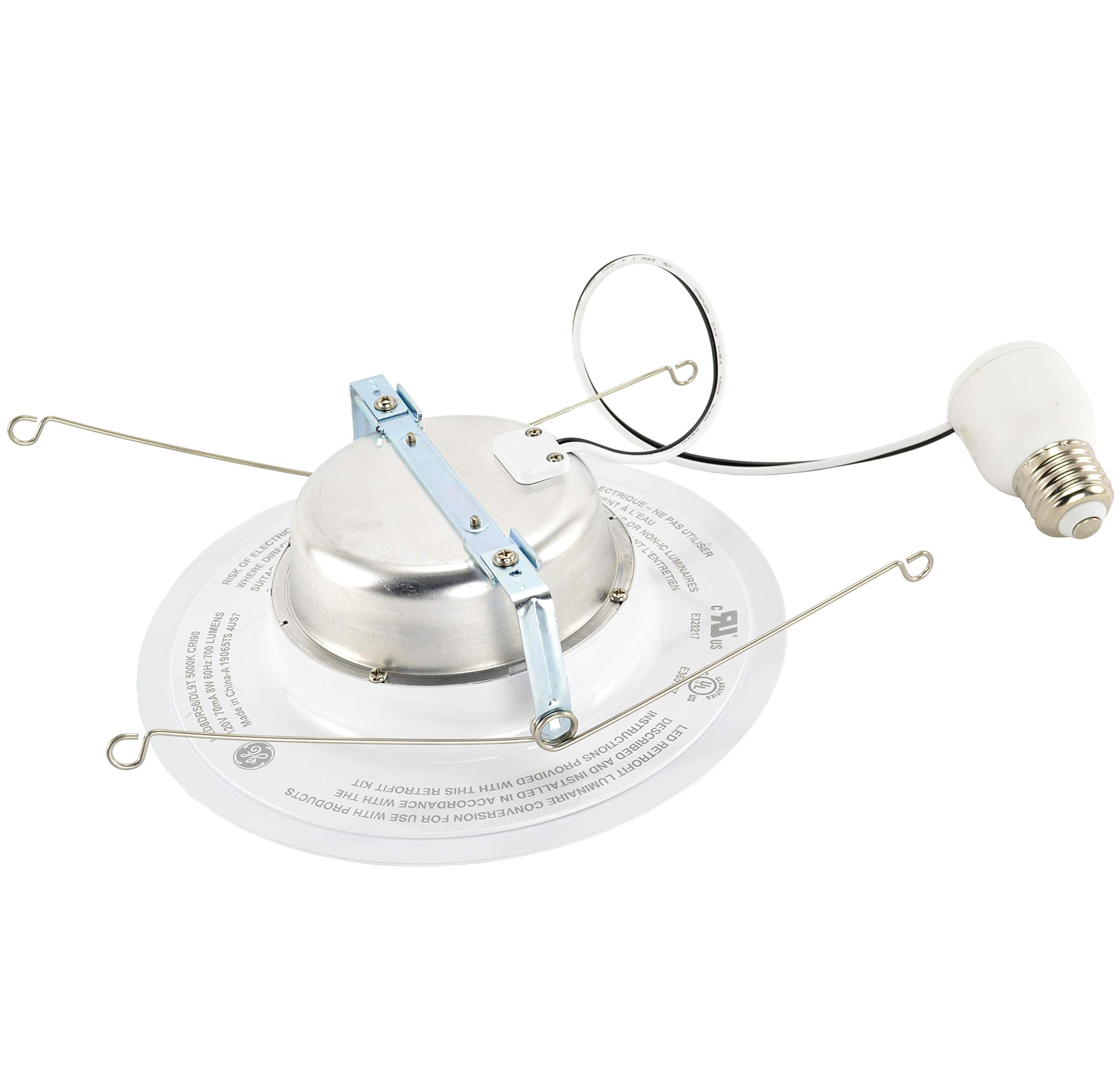 G E LIGHTING 47769 3-Pack 9W Daylight retrofit kit, 3 Count (Pack of 1), White