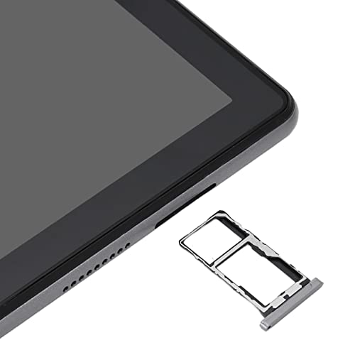 fannay Tablet PC, 10.1 Inch Smart Tablet 100β240V 5GWiFi 5.0 Gray Front 800W Rear 2000W 8GB RAM 128GB ROM for Home for Travel (US Plug)