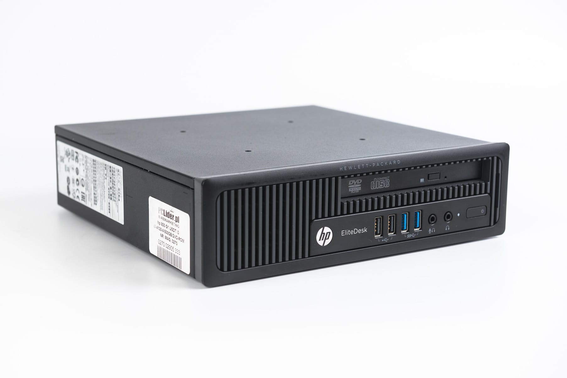 HP EliteDesk 800 G1 USFF Business Desktop Computer, Intel Quard Core i7 4770S up to 3.9GHz, 16G DDR3, 1T SSD, WiFi, BT 4.0, USB 3.0, VGA, DisplayPort, Win 10 64-Bit Supports EN/ES/FR(I7)(Renewed)