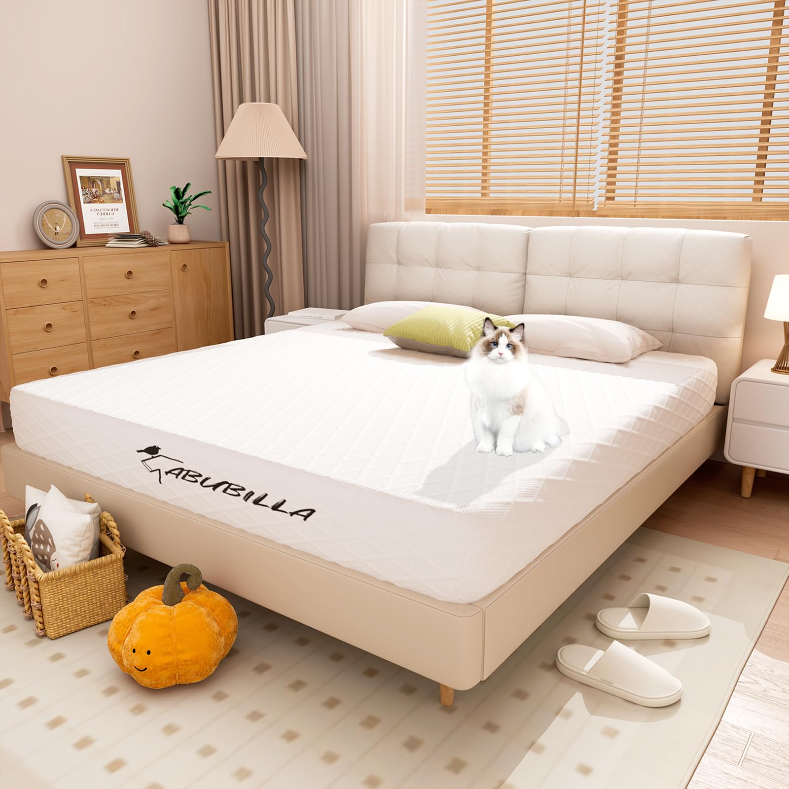 LIYIH 6 Inch Full Mattress, RV Mattresses,Guest and Kids Bedroom,Memory Foam Mattress,Trailer Mattress, Back Pain Relief，CertiPUR-US 【2024 New Version】