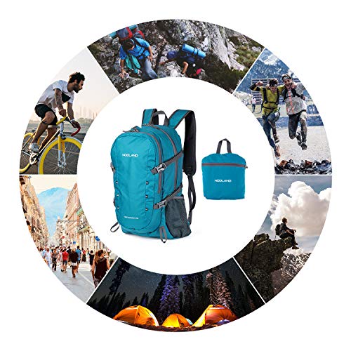 Sharkborough NODLAND 40L Lightweight Hiking Backpack Water Resistant Packable Daypack