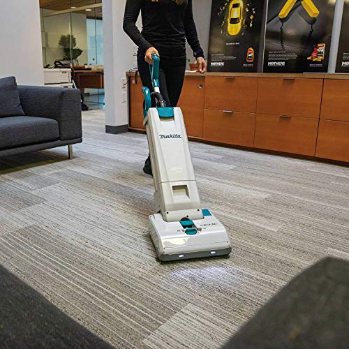 Makita XCV19PG 18V X2 (36V) LXT® Lithium-Ion Brushless Cordless 1.3 Gallon HEPA Filter 12" Upright Vacuum (6.0Ah)