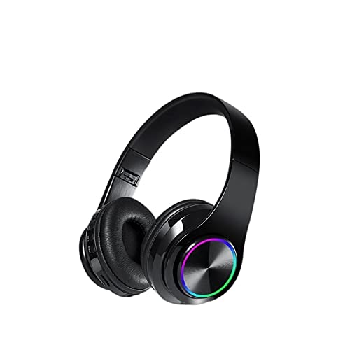 KIFAS Single Ear Bluetooth Headsets Headset for Gaming Consoles Surround Sound Stereo Wireless Headset USB Electronics (Color : Black1, Size : 1)