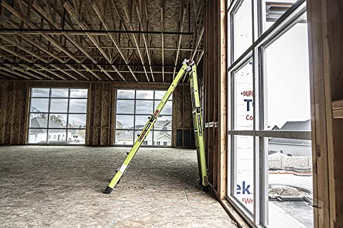 Little Giant Ladder Systems Conquest 2.0 All-Terrain, M17, 17ft, Multi-Position Ladder with Adjustable Outriggers, Fiberglass, Type 1A, 300 lbs Weight Rating, (17107-001)
