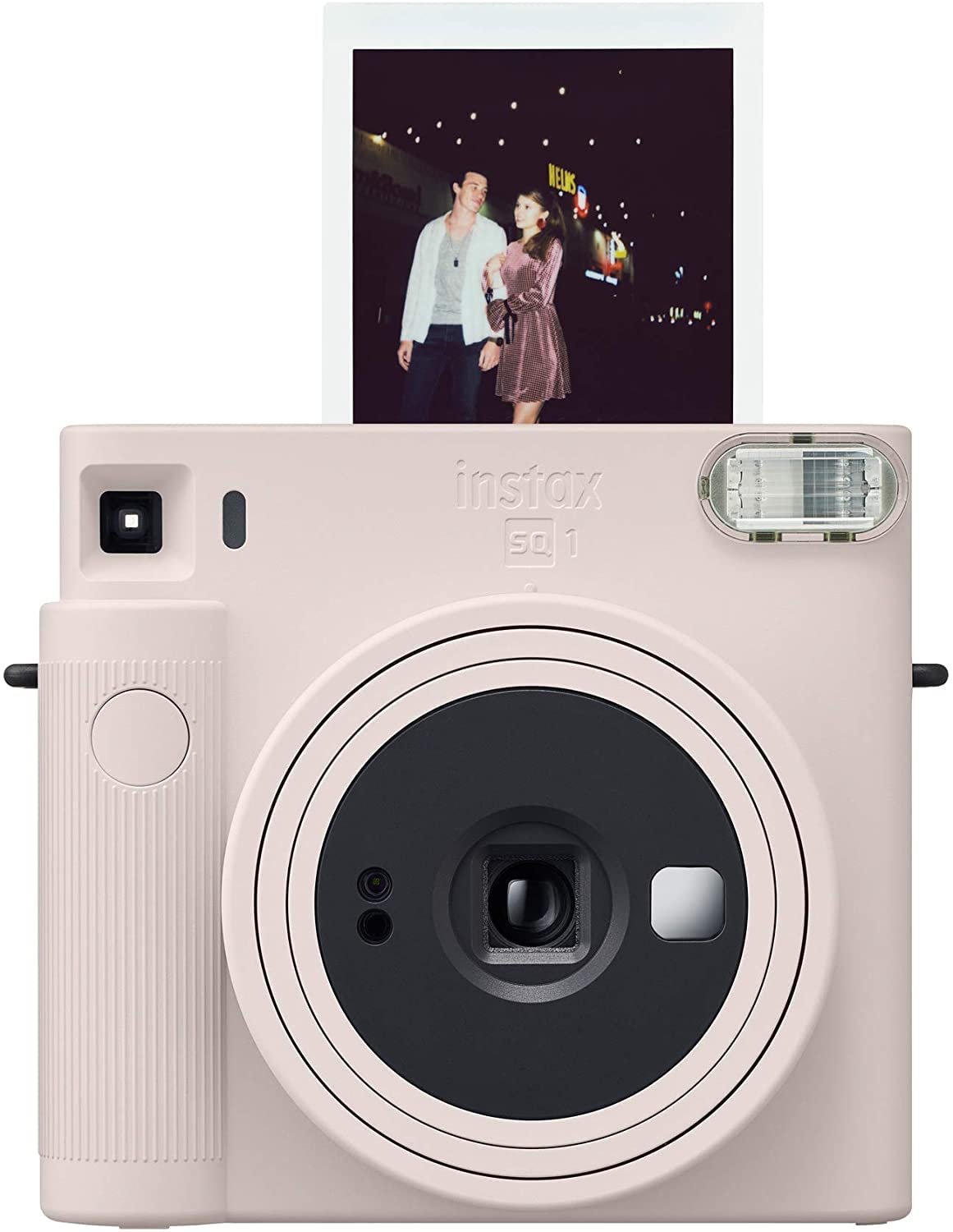 Fujifilm Instax Square SQ1 Instant Film Camera (Chalk White) Bundle with Fujifilm Instax Square Film Pack (White, 20 Shoots) + Carrying Bag + Camera Cleaning Kit + More