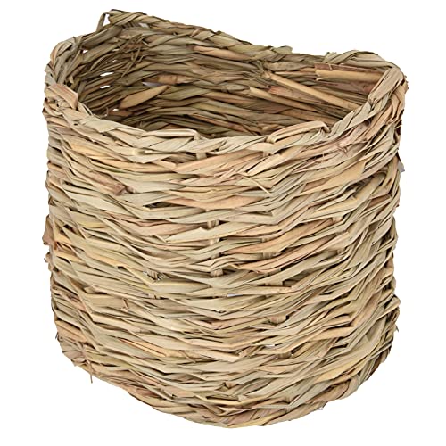 Pet Tunnel Bed, Woven Grass Tunnel for Rabbits for Guinea Pig for Hamster for Small Pet