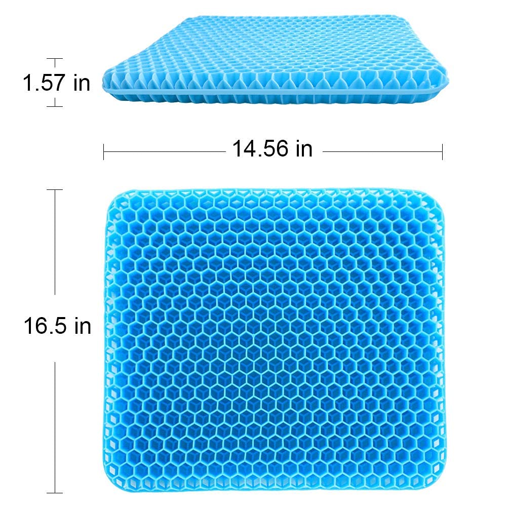 Dprofy Office Chair Cushion, Gel Seat Cushion for Office Chair, Car Seat Cushion for Long Sitting