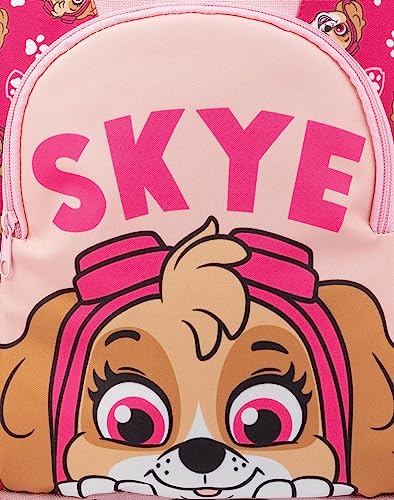 Paw Patrol Girls Pink Backpack | Skye High-Flying Adventures | Adjustable Straps | Ample Storage Space