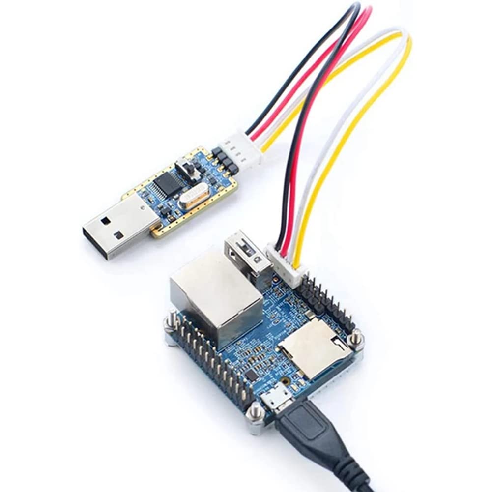 Midautoo for NanoPi NEO V1.4 Development Board+Heat Sink+-USB Cable Allwinger H3 Core 512MB RAM Openwrt/Module