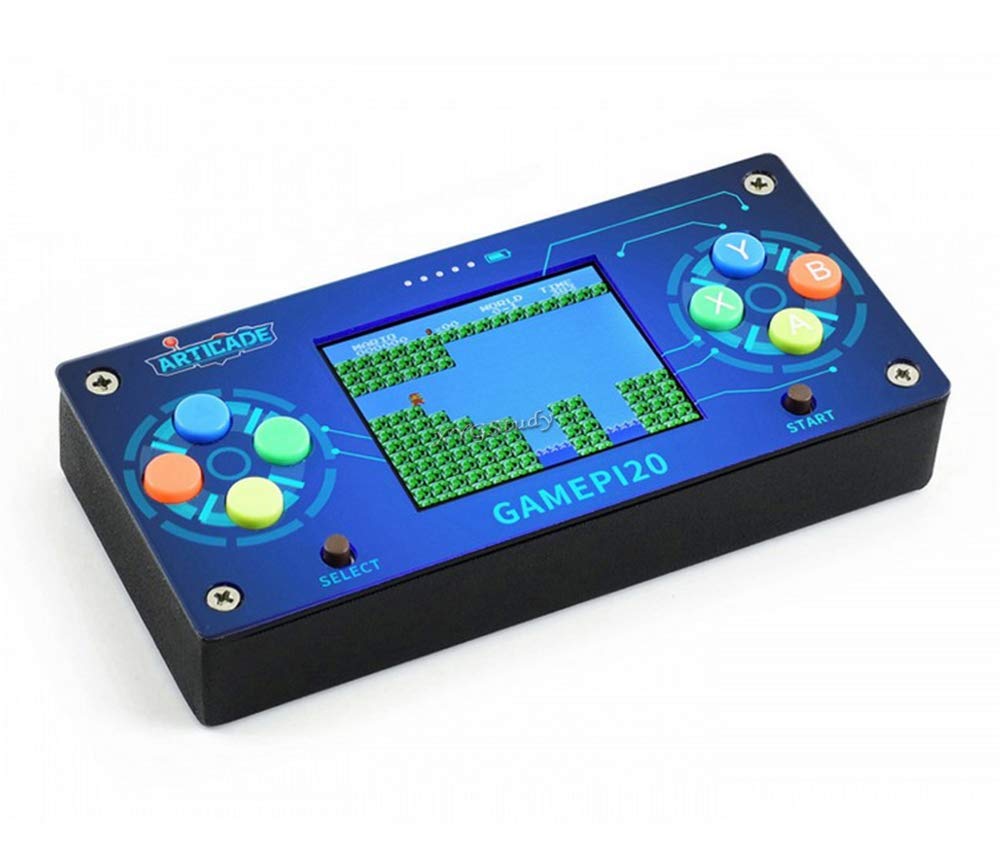 GamePi20 Accessories Add-ons Handheld Game Console Kit Raspberry Pi Classic Portable Retro Video Gaming Console 2.0 inch 320x240 IPS Screen Display Monitor for Pi Zero / Zero W / Zero WH @XYGStudy