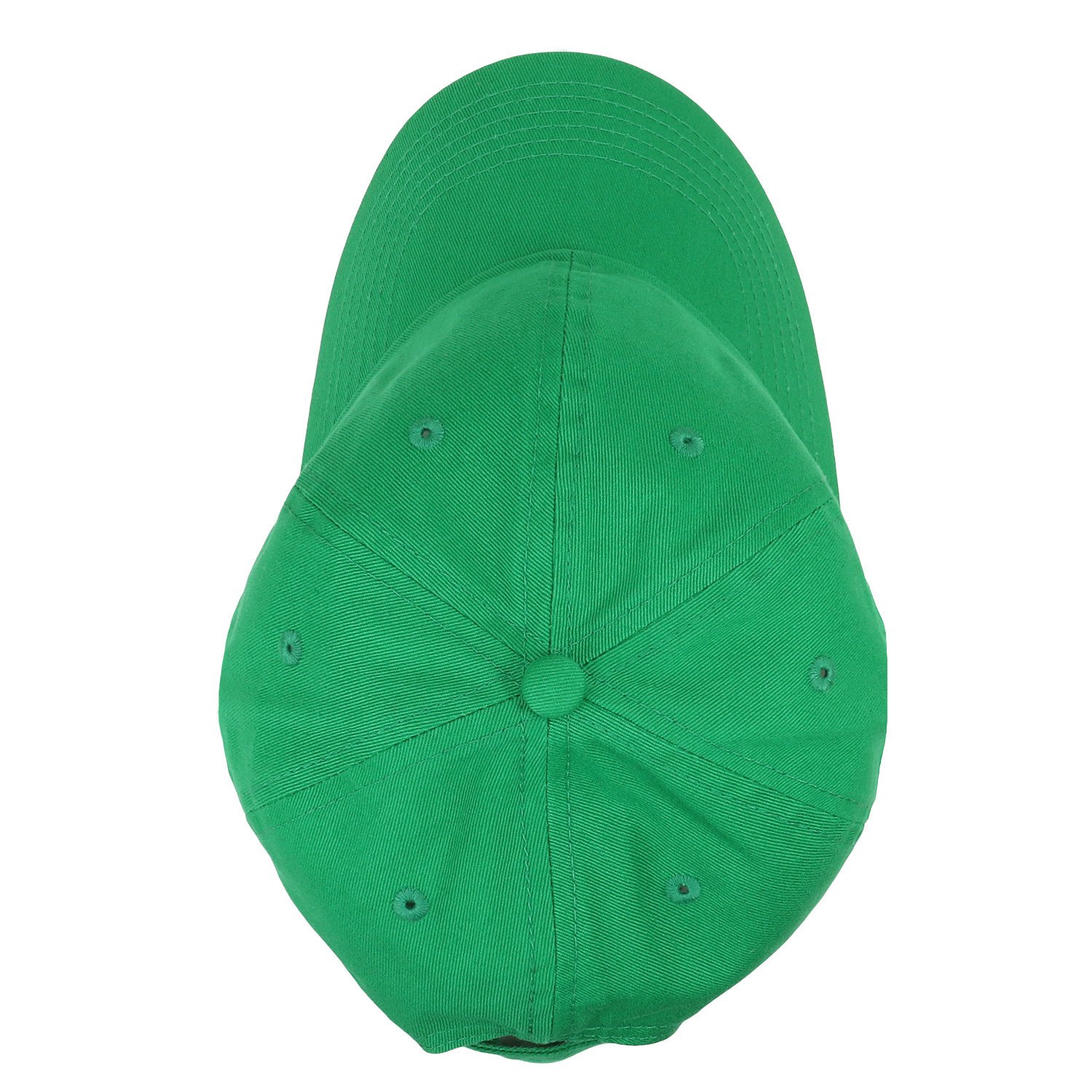 Falari Classic Baseball Cap Dad Hat 100% Cotton Soft Adjustable Size Kelly Green