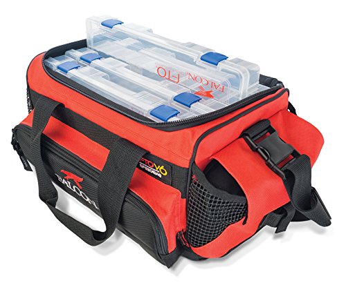 Falcon Rods V6 Loaded Tackle Bag, Red (FT0-V6L)