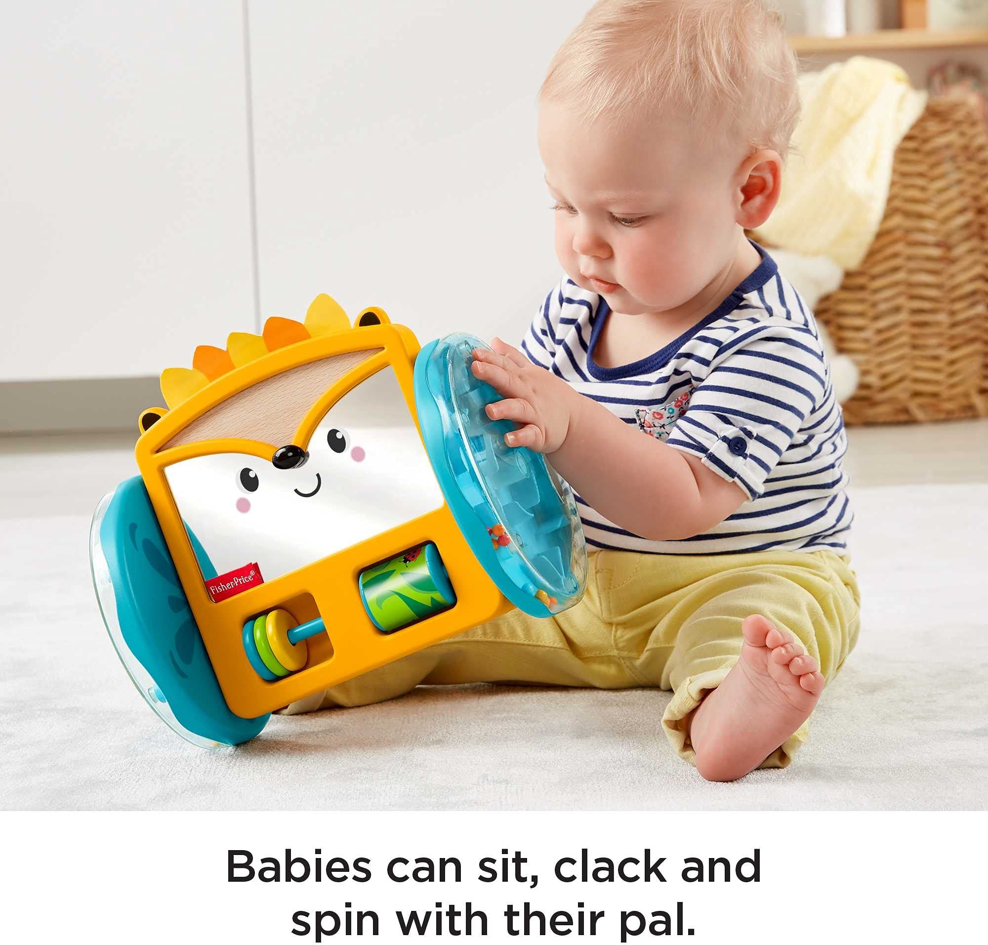 Fisher-Price Play & Crawl Hedgehog Mirror
