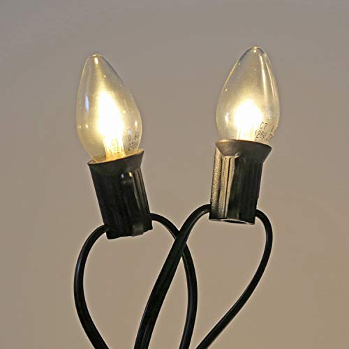 MYEMITTING Night Light Bulb β C7 E12 LED Bulbs β Candelabra, 0.6 Watt Equivalent 7W Incandescent Bulb, Warm White 2700K, Window Candles & Chandeliers Replacement Bulb, 6 Pack