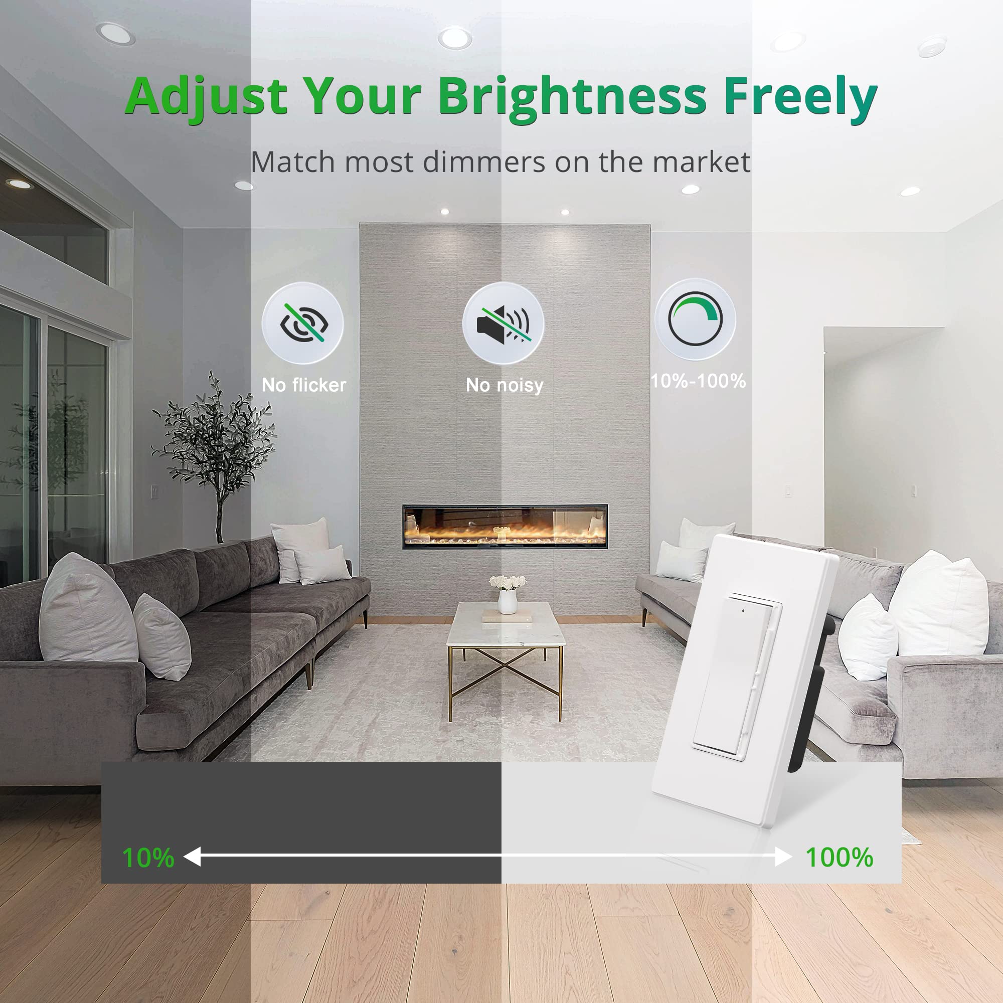 LEDIARY 16 Pack 3CCT LED Recessed Lighting 6 inch, 3000K/4000K/5000K Selectable Recessed Light Fixtures, 1100LM High Brightness, 12W Eqv 110W, Dimmable Can Lights with Junction Box - IC Rated, ETL