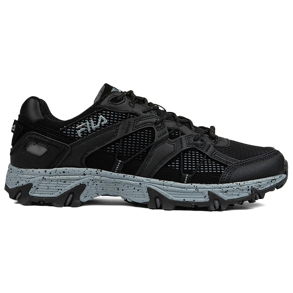 Fila Mens Grand Tier, Color: Blk/Csrk/Monu, Size: 10.5 (1JM01661-002-10.5)