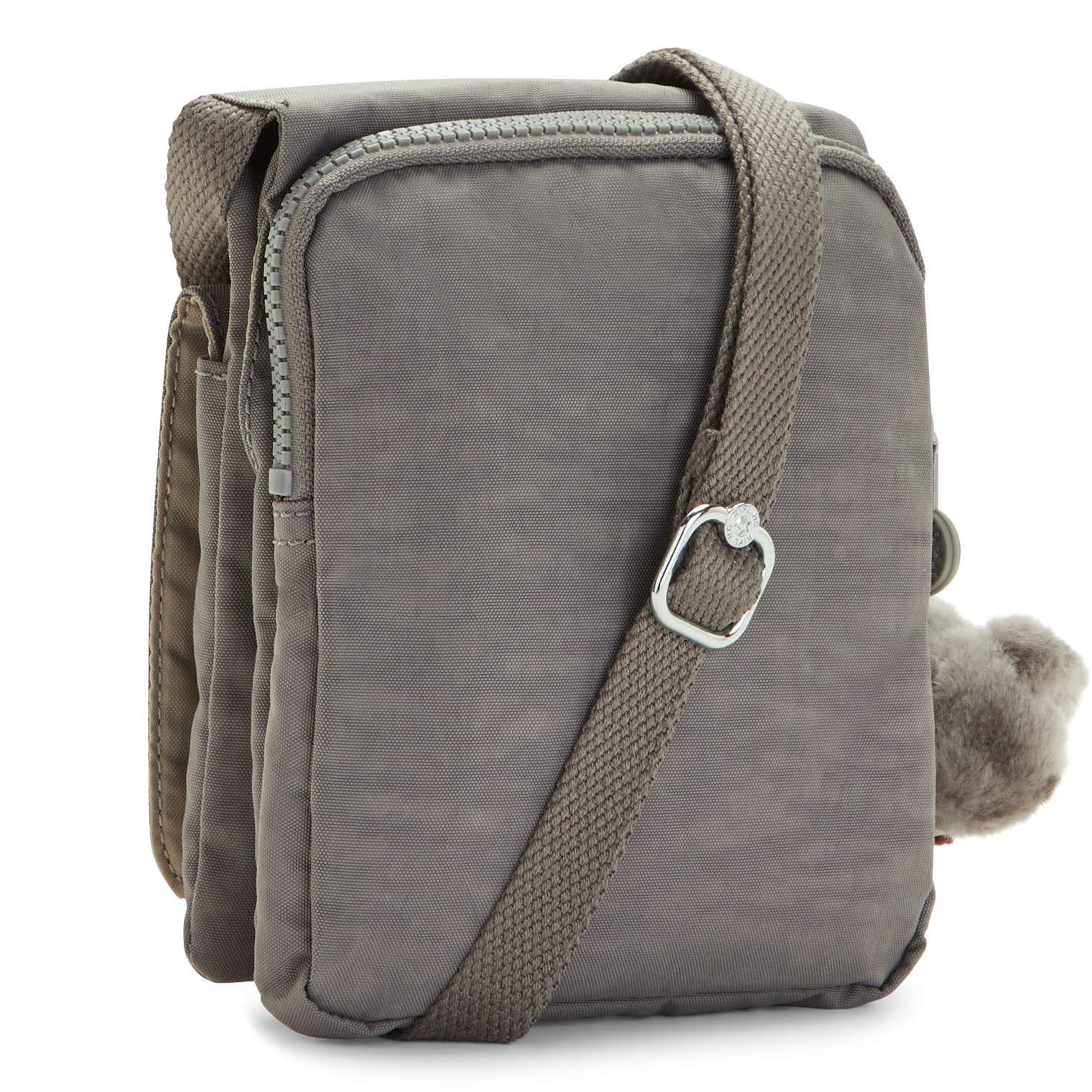 Kipling New Eldorado Crossbody Bag Cool Grey Tonal