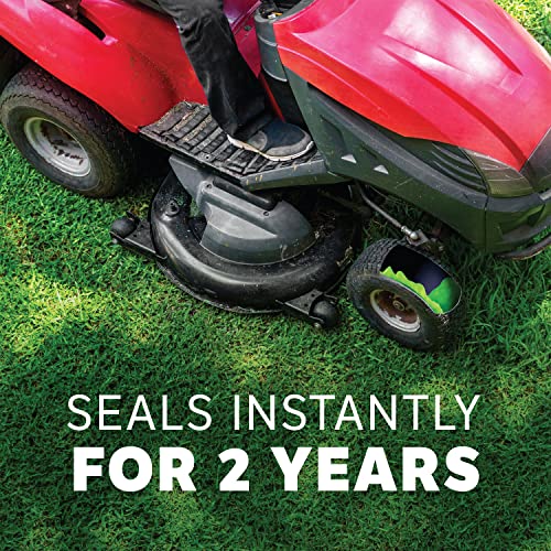 Slime 10194 Tire and Tube Sealant, Puncture Repair, 2-in-1, Prevent and Repair Flat Tires, for ATVs, UTVs, Lawn Mowers, Tractors, Trailers, Eco-Friendly, 32oz bottle