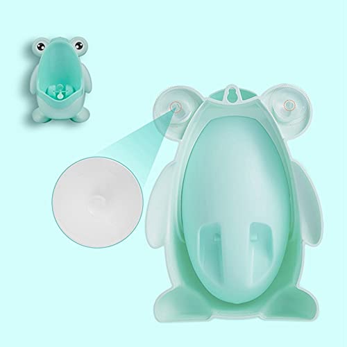 Misaso Baby Boy Urinal Infant Toddler Wall-Mounted Potty Stand Vertical Pee -Blue