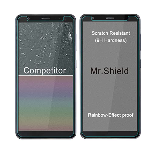 Mr.Shield [3-Pack] Screen Protector For Gabb Phone/ZTE Gabb Z2 [Tempered Glass] [Japan Glass with 9H Hardness] Screen Protector with Lifetime Replacement