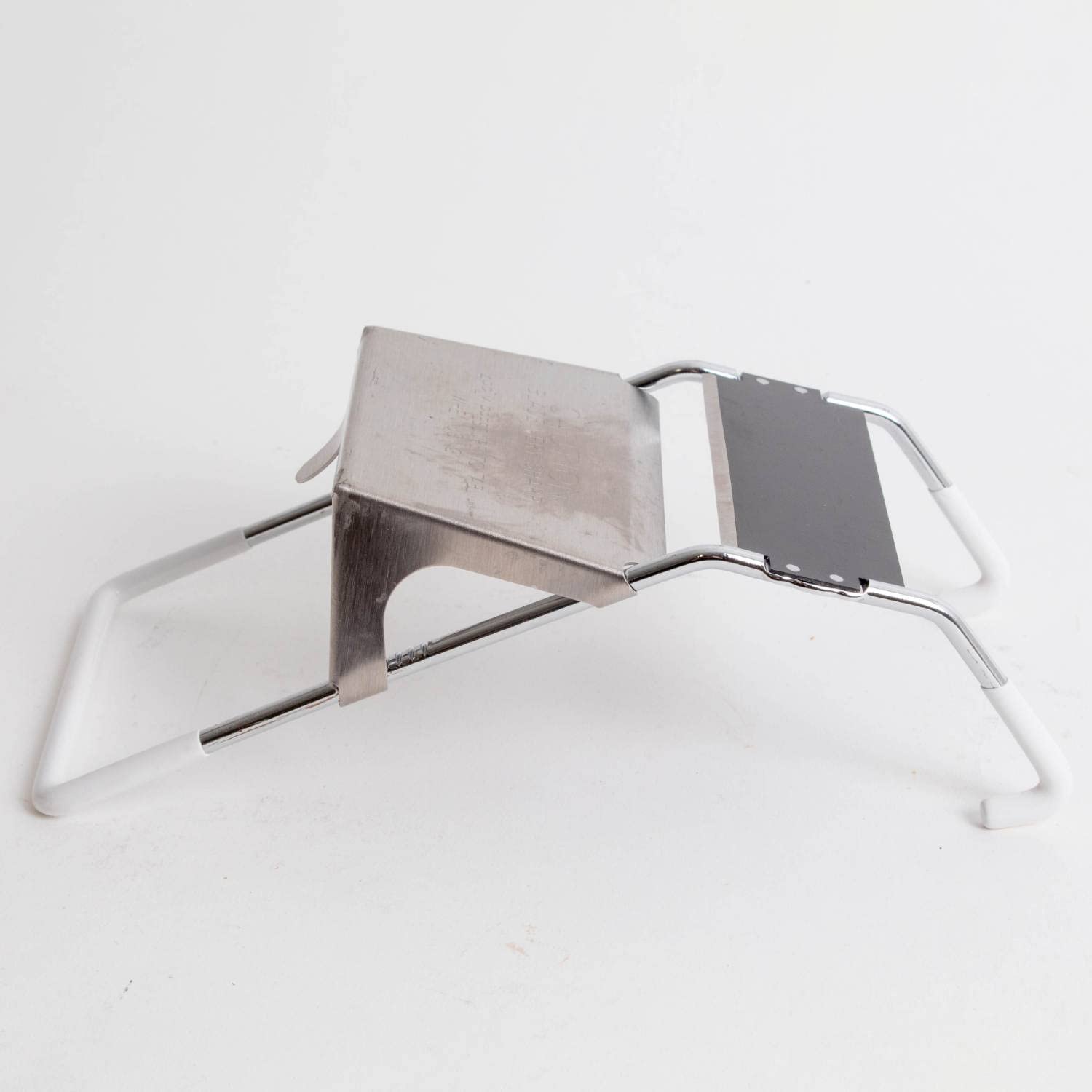Feemster's Famous Vegetable Slicer, Super Sharp Carbon Steel Blade Slices Fruits and Vegetables, Consistent and Adjustable, Cuts 1/8" to 1/2"