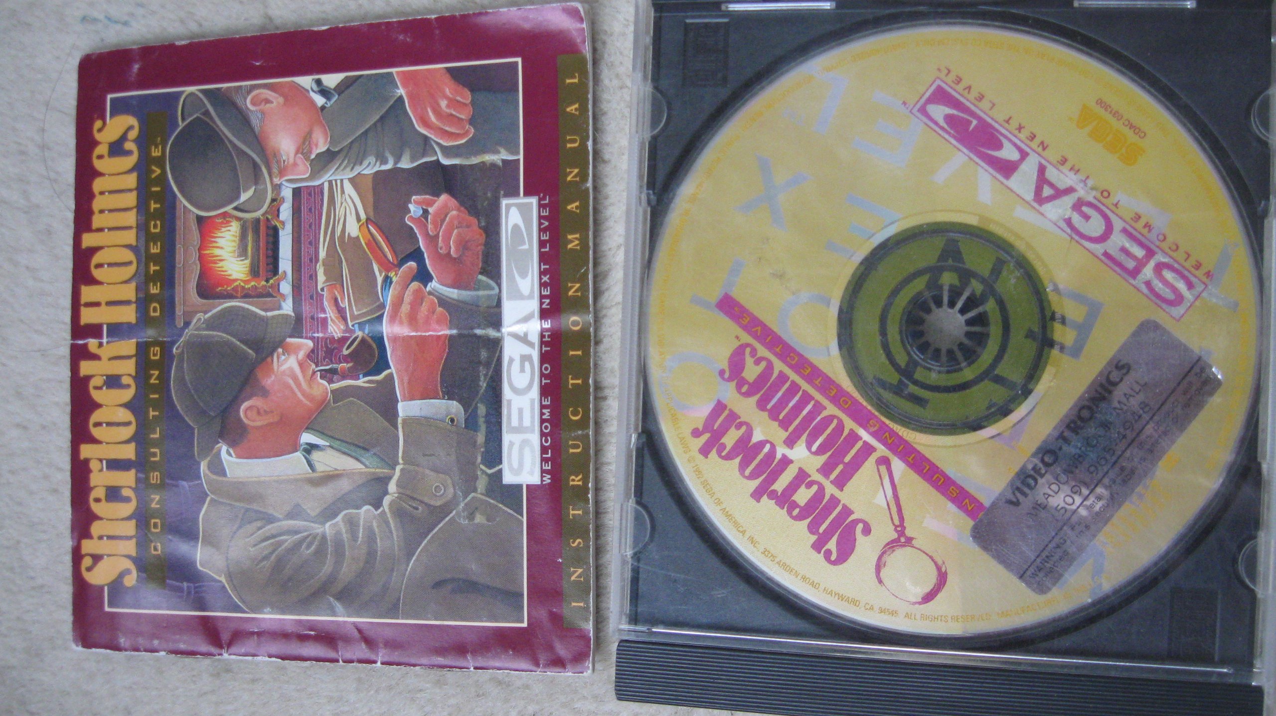 Sherlock Holmes: Consulting Detective -- Volume 2 (Sega CD)