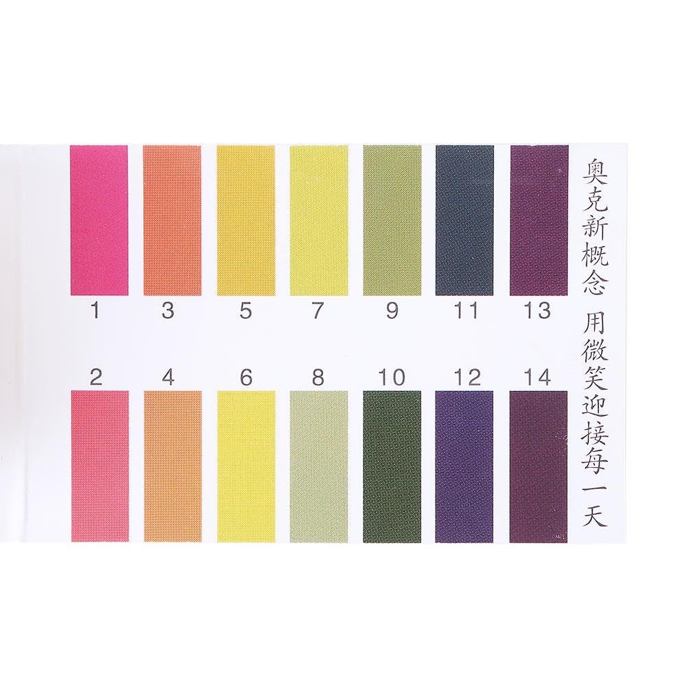 PH Test Strips 80 Strips PH 1-14 Litmus Paper Ph Tester Papers Water Cosmetics Soil Acidity Test Strips for School Home Water Testing
