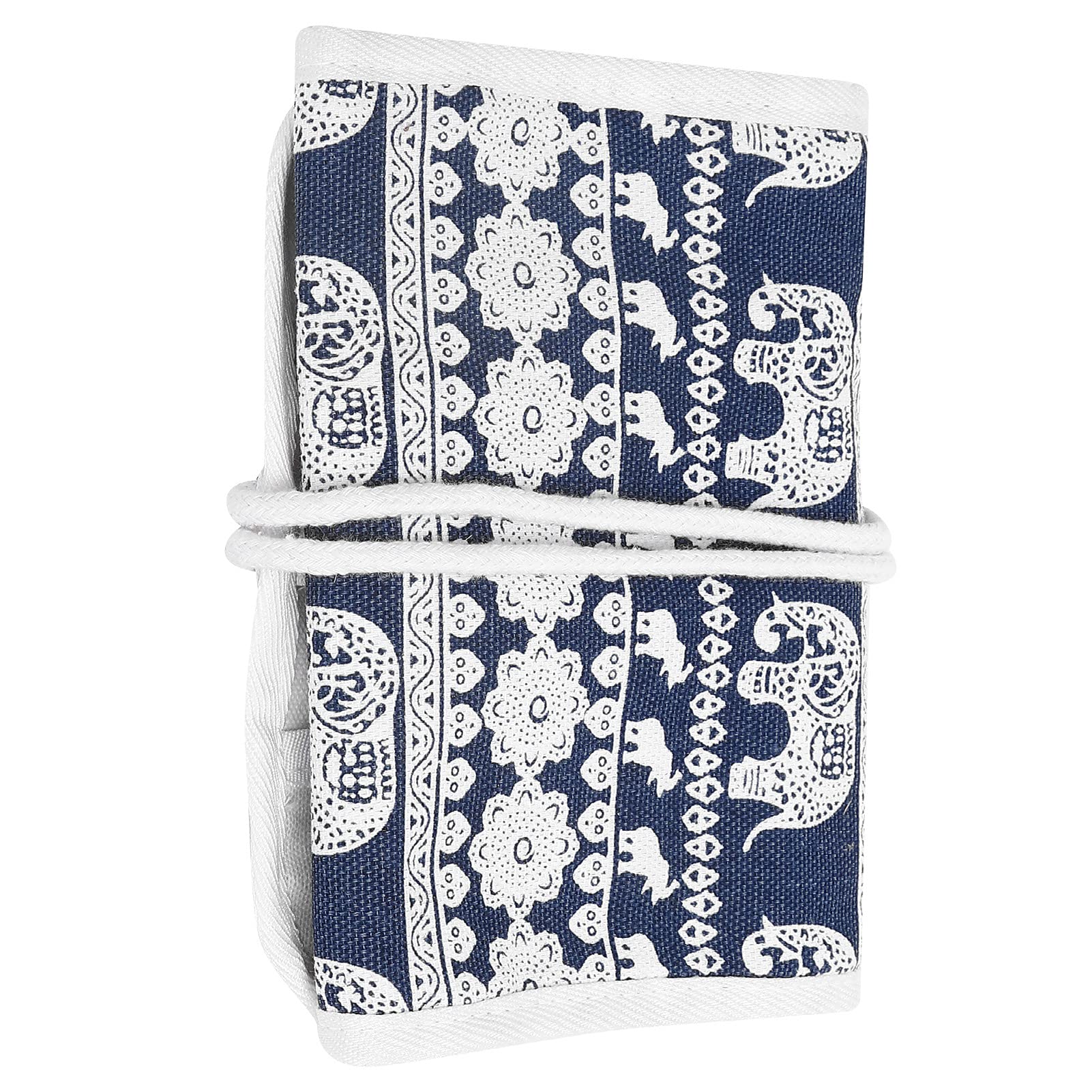 Tnfeeon Knitting Needles Case Oxford Cloth Empty Crochet Hooks Storage Bag Knitting Needle Storage Zipper Bag Household Outdoor Organizer(Elephant)
