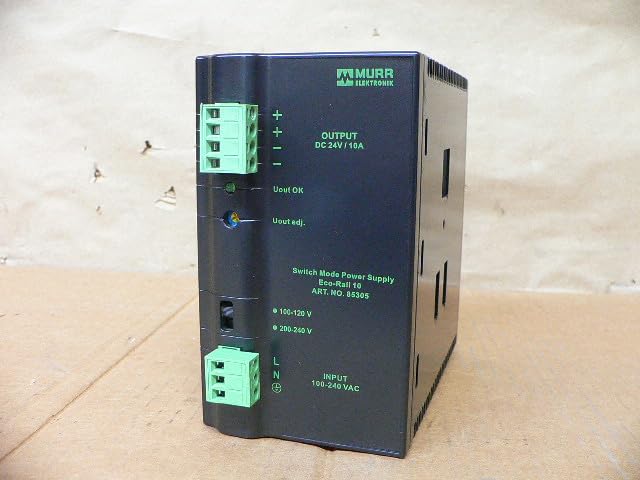 Murr Elektronik Eco-Rail 10-100-240/24 Eco-Rail Dc Power Supply