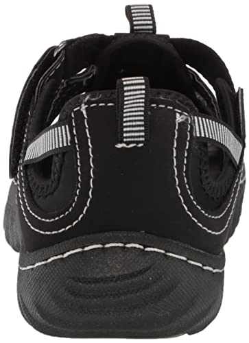 JBU by Jambu Women's Regal Water Ready Sneaker, Black/White, 8