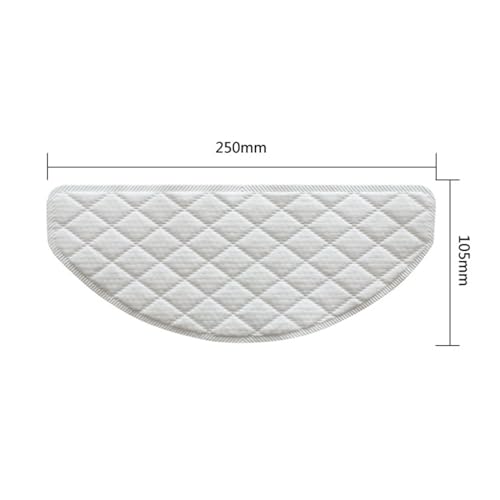 LCHONGMING 30pcs Disposable Vacuum Cleaner Cleaning Cloth ,Compatible for IMOU,RV-L11-A Vacuum Cleaner Mop Pads Replacement Parts Accessories.Mop Pads