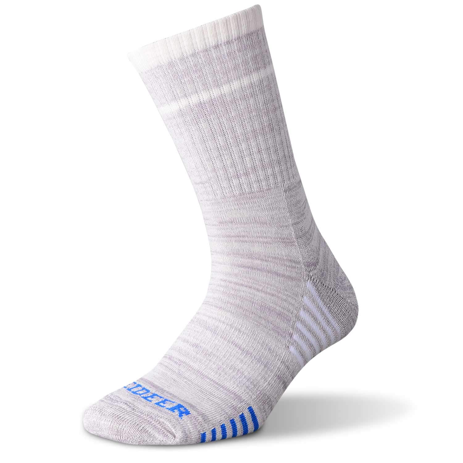 FEIDEER Hiking Socks Walking Socks For Men, 5 Pairs Outdoor Recreation Socks Moisture Wicking Crew Socks (5MSL18105-XL)