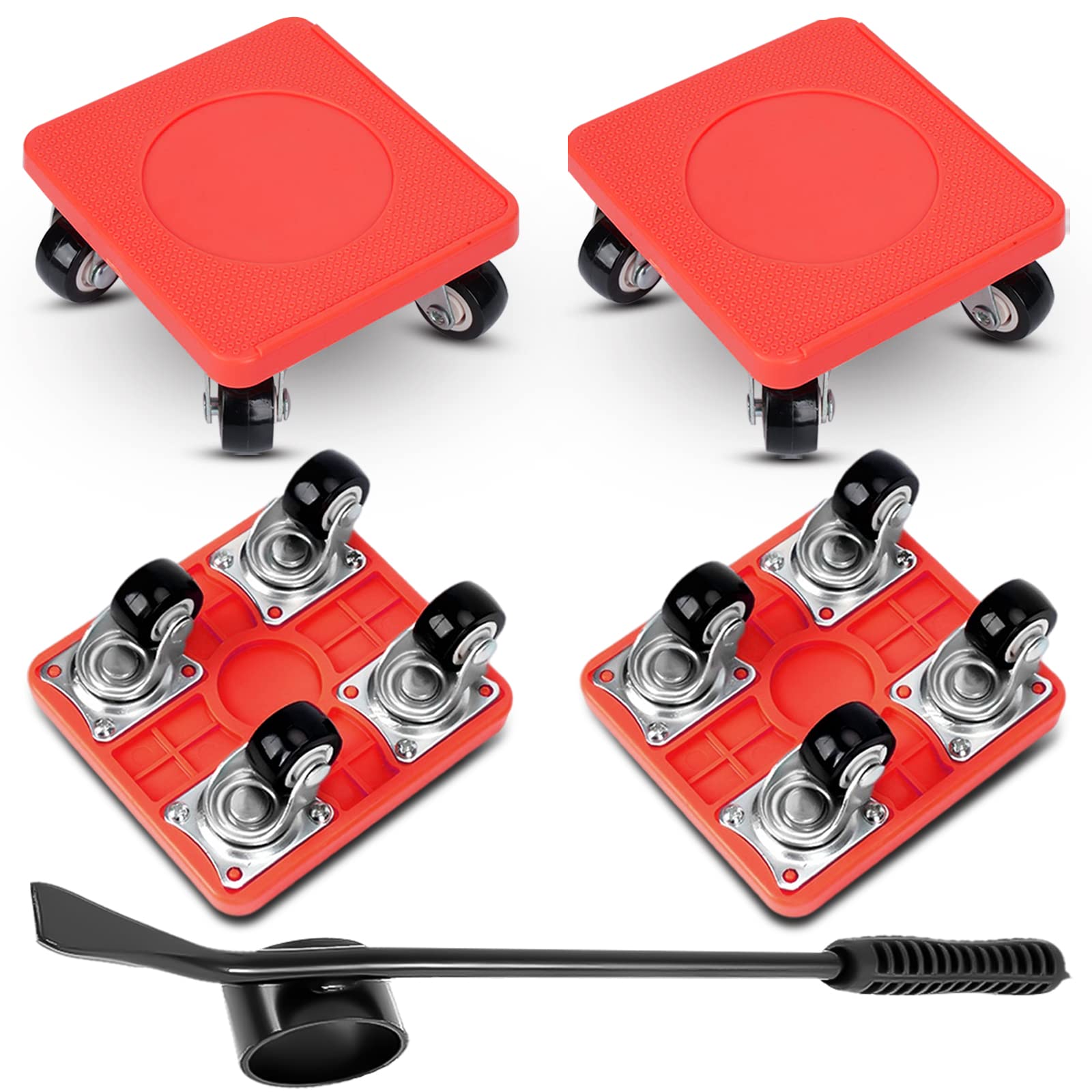 Furniture Dolly,Furniture Lifters for Heavy Furniture,Furniture Dolly with 4 Wheels Heavy Duty, 800 LB Load Capacity.Mobile Trolleys with Casters, Used to Push Furniture, Electrical Appliances