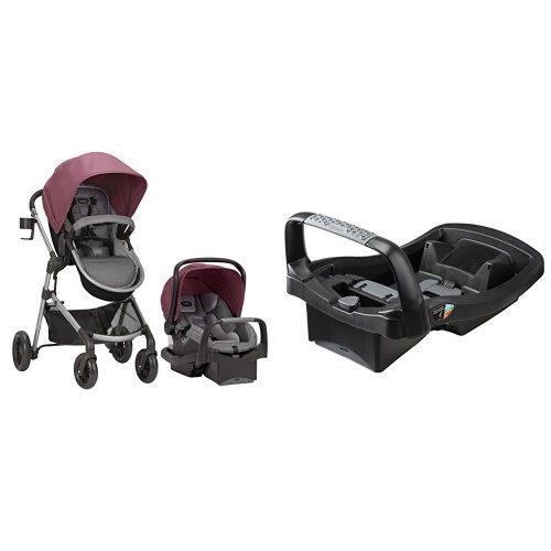 Evenflo Pivot Modular Travel System with Stroller Accessories Starter Kit