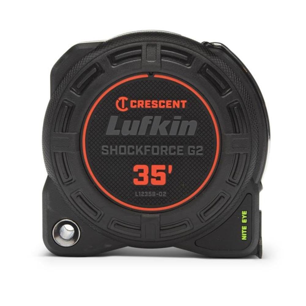 Lufkin Shockforce G2 35-ft Nite Eye Tape Measure- L1235B-02