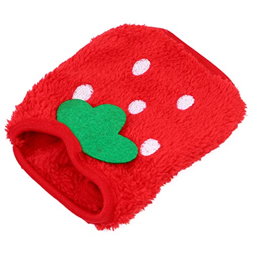 POPETPOP Guinea Pig Outfits - Winter Warm Fleece Bunny Clothes Rabbit Sweater Guinea Pig Warm Vest Chihuahuas Vest Flannel Pet Costume for Kitten Chihuahua Puppy and Small Animals