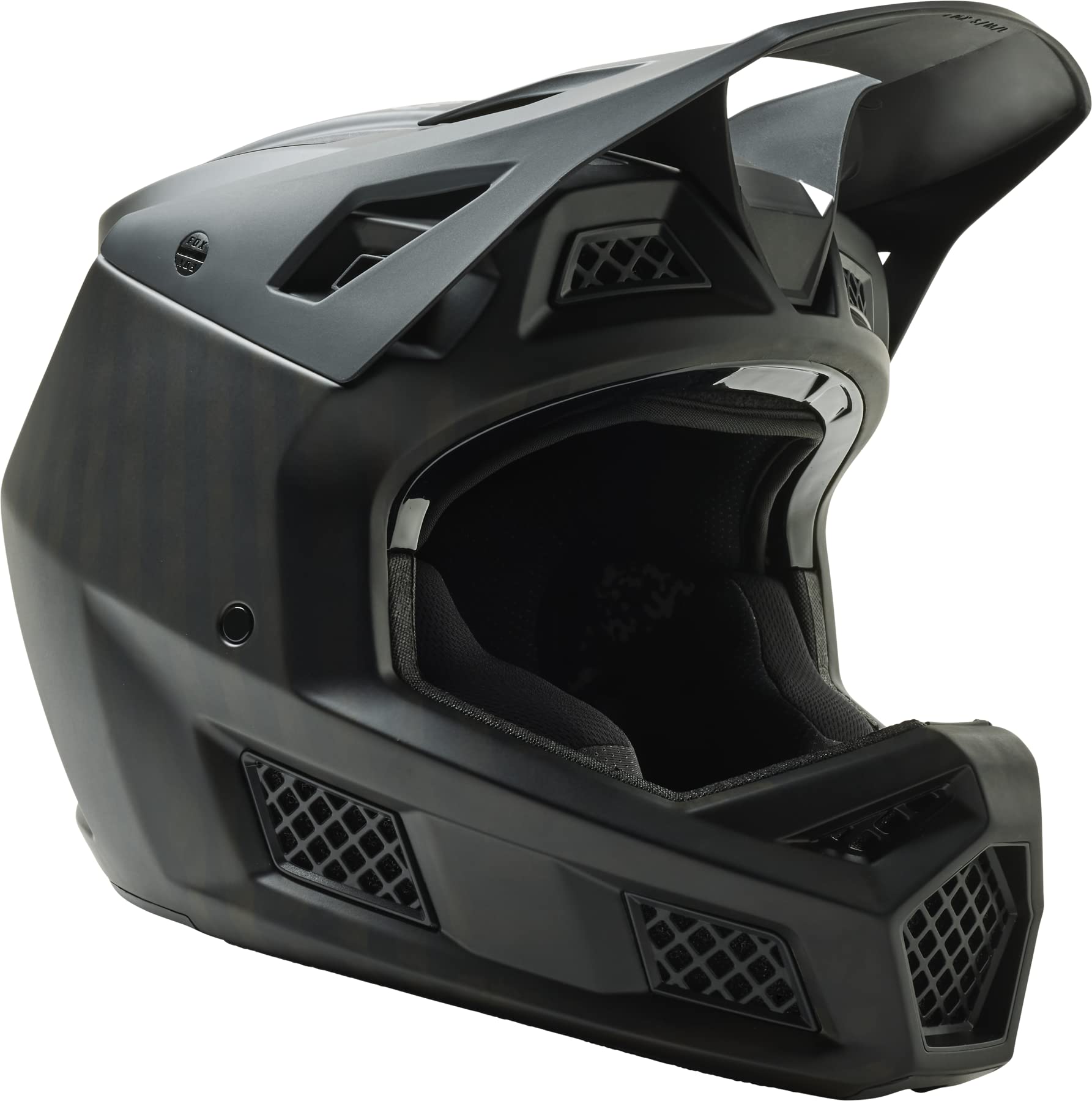 Fox Racing Mens Rampage PRO Carbon Mountain Biking Helmet, MIPS,Matte Carbon,Medium