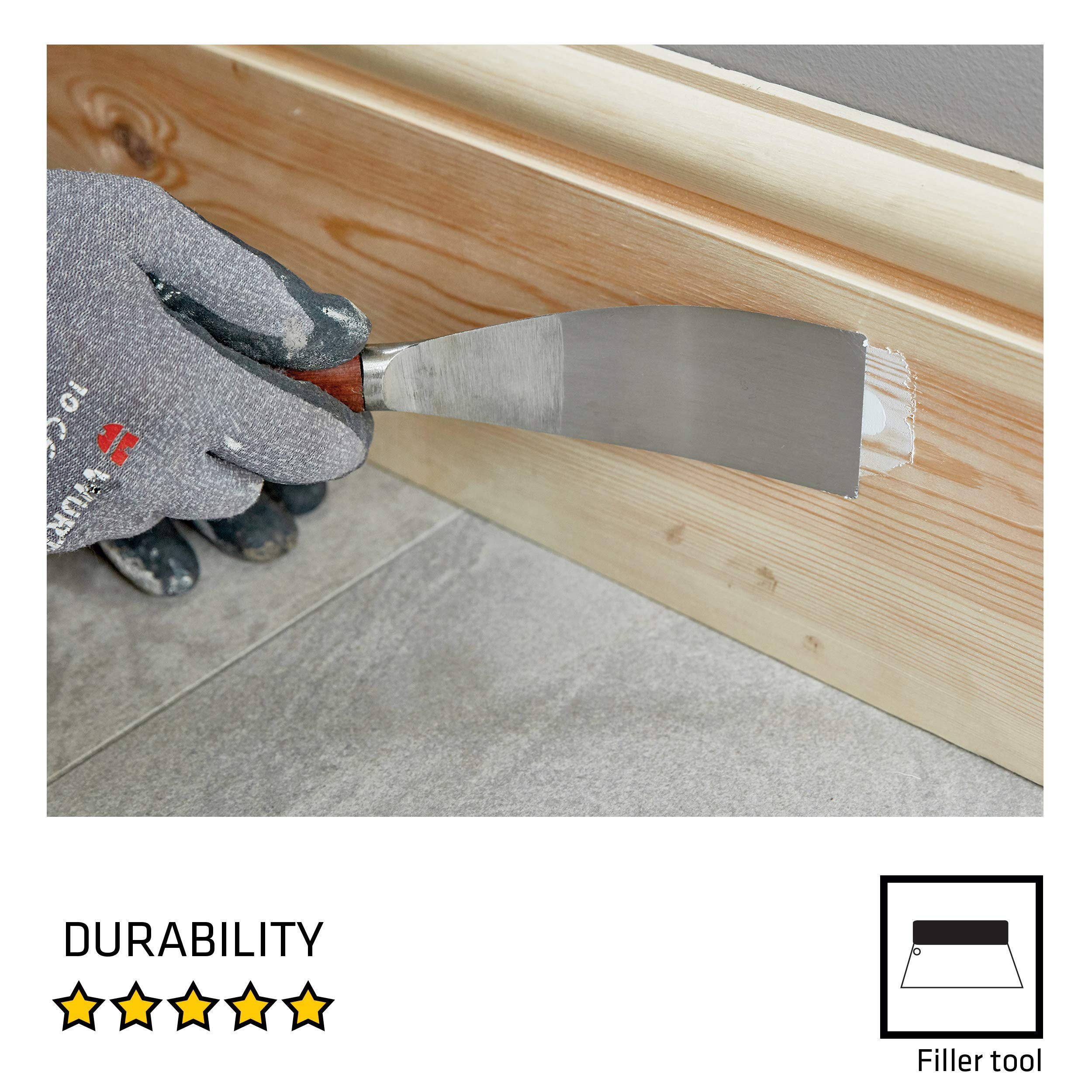 Everbuild Multipurpose Wood Filler – Ideal for Filling Small Imperfections – Sandable – Light Stainable – Easy Squeeze Tube – 100ml
