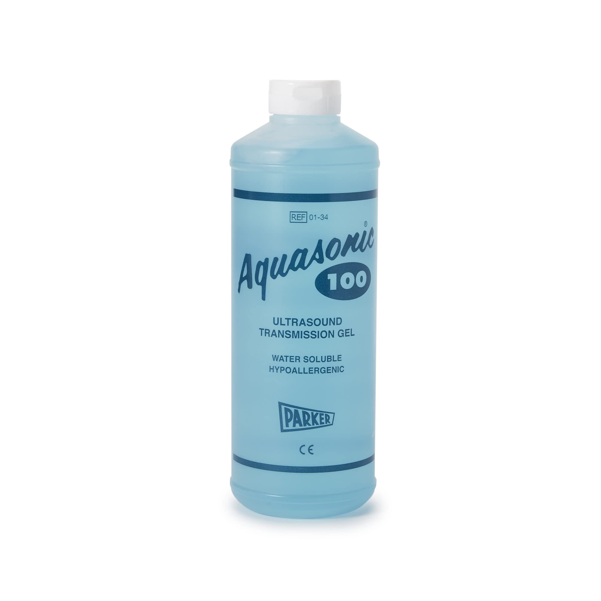 Ultrasound Gel Aquasonic 100 Transmission 1 Liter Squeeze Bottle, Ea, 01-34 (1)