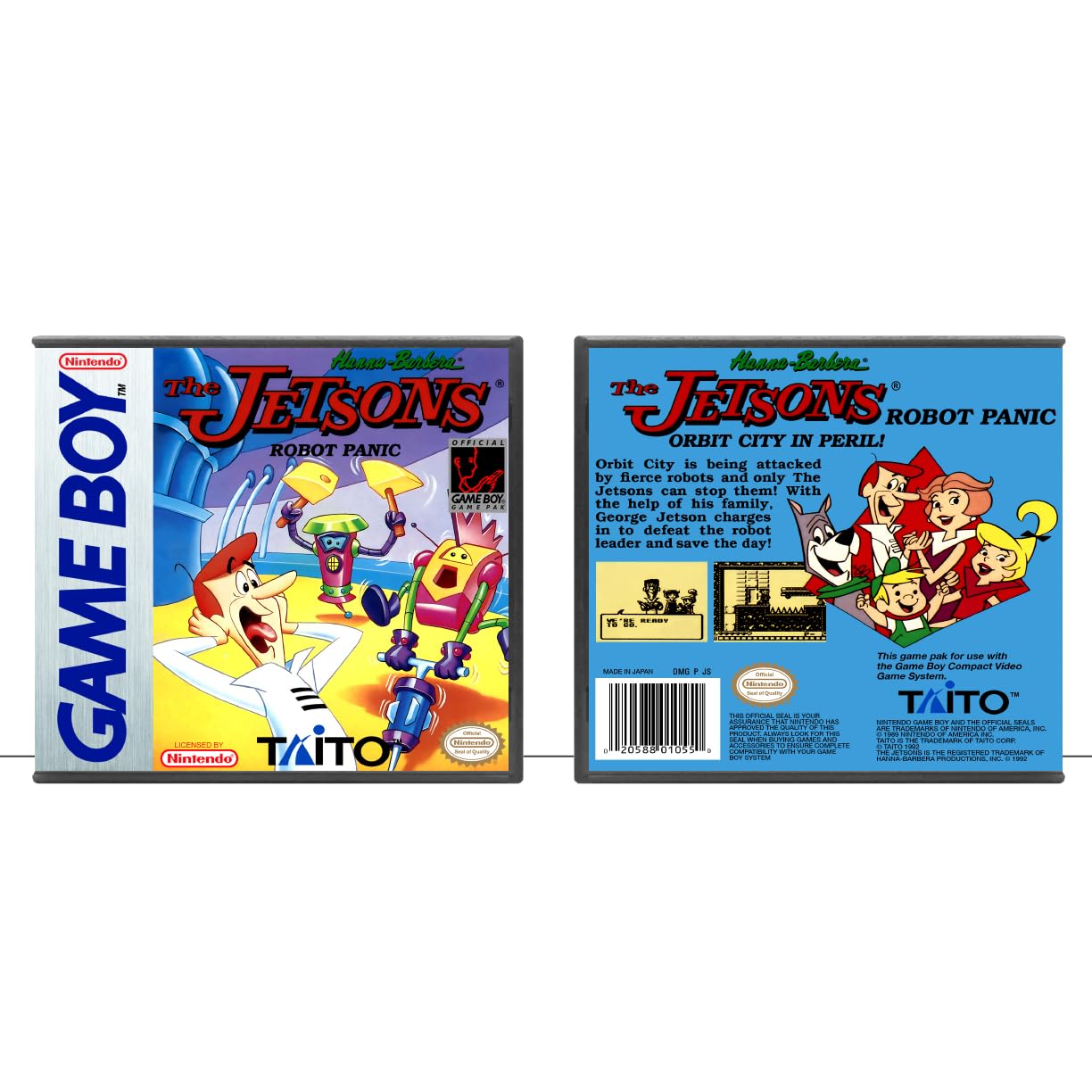 Jetsons: Robot Panic | (GB) Game Boy - Game Case Only - No Game