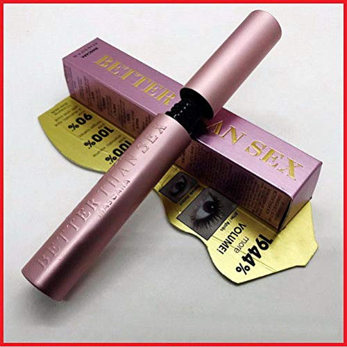 FidgetGear New Makeup Eye Too face Better Than Sex Mascara Black Waterproof Pink Tube Masca