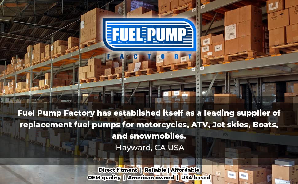 FPF fuel pump for John Deere Gator 2011-2017 590i 625i 825i 850i Replaces AM136612 and AUC11498