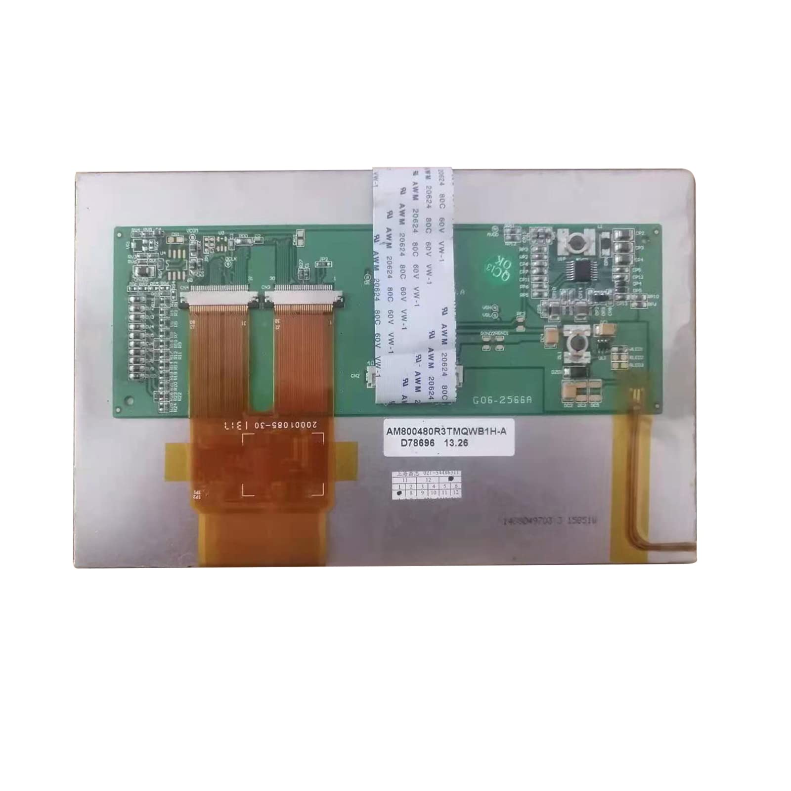 JayTong LCD Display for AMPIRE 7 inch 800(RGB)*480 AM800480R3TMQWTA1H LCD Screen Module Replacement with Tools