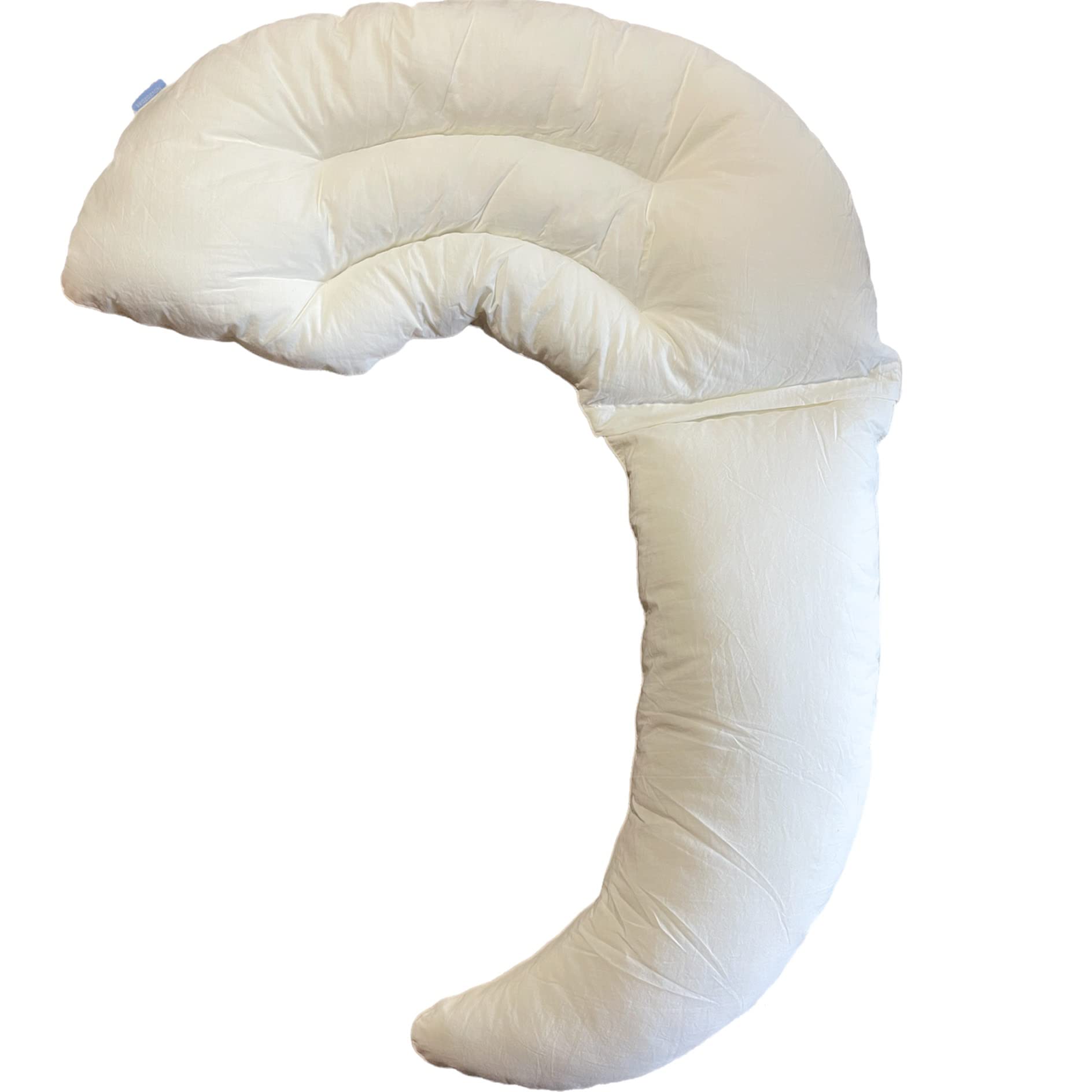Novababies ‘Nova Pillow’ Detachable 2 Piece Head & Body Toddler Bed Pillow, Cotton, Machine Washable, Moon & Cloud Shape