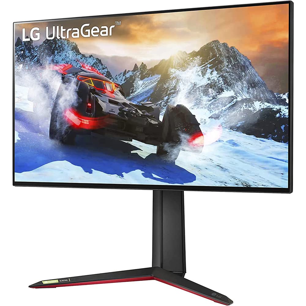 LG 27GP950-B 27" Ultragear 4K UHD Nano IPS 1ms 144Hz G-Sync Gaming Monitor Bundle with 3 YR CPS Enhanced Protection Pack