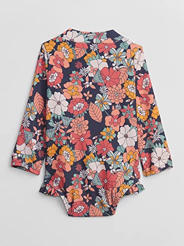 GAP Baby-Girls Rashguard SP April Floral 12-18M