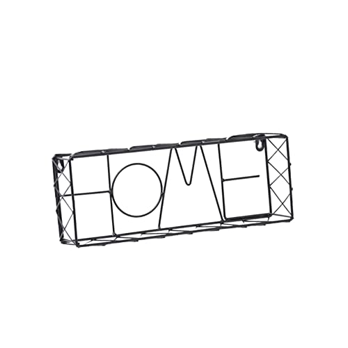 ORFOFE Jewelry Organizer Stand Shelves for Storage Wall Mounted Wall Mounted Hooks Wall Mounted Jewelry Organizer Kitchen Rack Metal Wire Basket Shelves Storage Rack Hook up Shelf Ledge