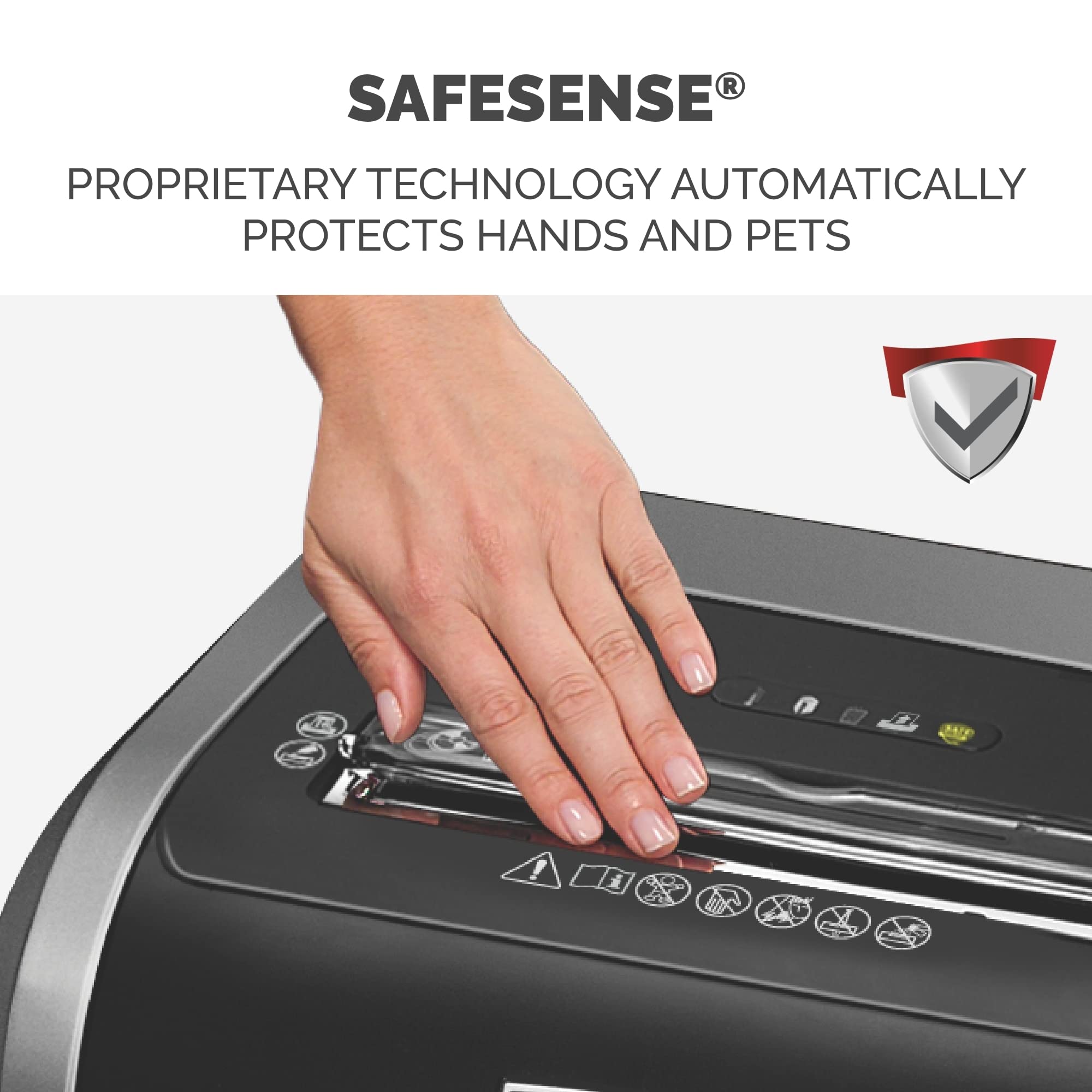 Fellowes Powershred 79Ci 16-Sheet 100% Jam-Proof Heavy Duty Crosscut Paper Shredder Machine for Office and Home, Black/Dark Silver 3227919