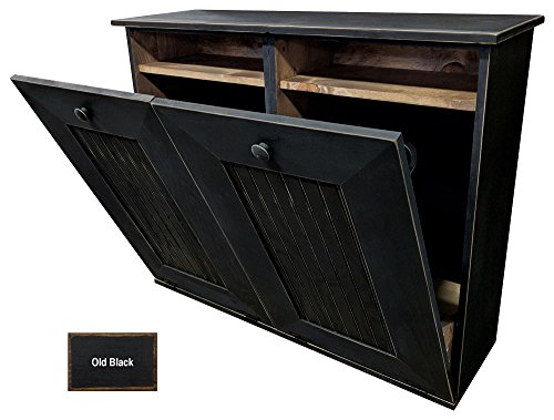 Sawdust City Wood Trash Recycle Combo (Old Black)