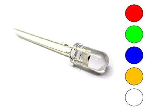 E-Projects B-0001-C06 Clear 5 Color Assorted LEDs 5 mm (Pack of 25)